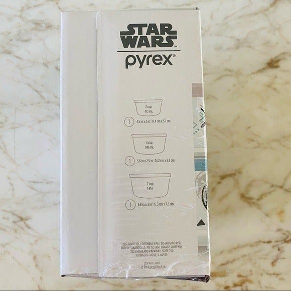Pyrex | Kitchen | Pyrex Decorated Storage 6pc Set Star Wars | Poshmark